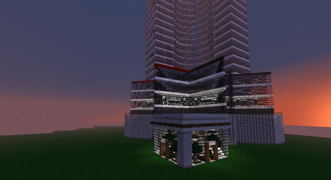 Epic Skyscraper - Elevators, Restaurant, Hotel, Cinema, Circle Gardens ...