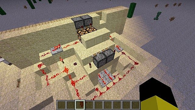 Complex Piston Trap Minecraft Map