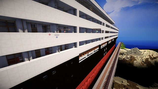 Modern Cruise-Ship - V 1.1 !!! Minecraft Map
