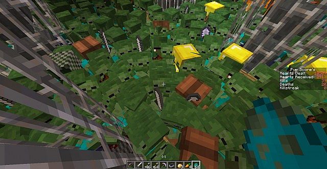 How 1000 Zombies look like: Minecraft Map