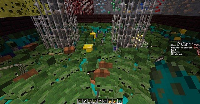 How 1000 Zombies look like: Minecraft Map