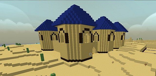 Sand Castle Minecraft Map