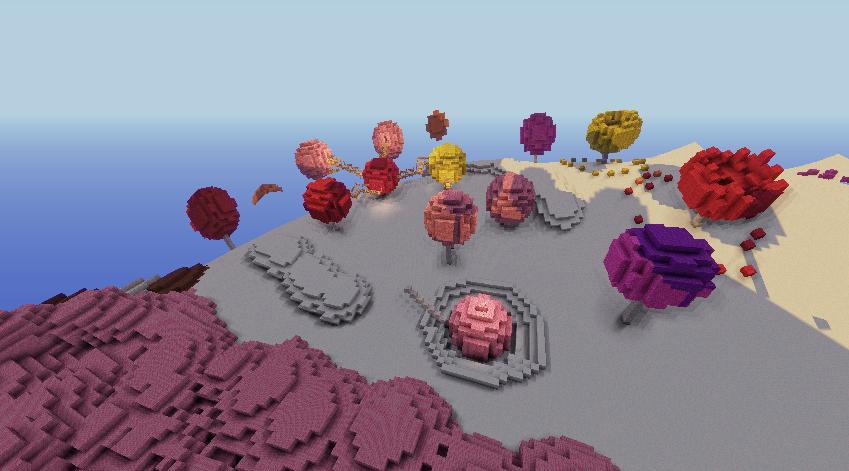 The Survival Games-Candy Land Minecraft Map