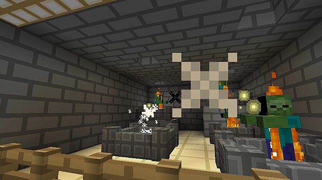 Simple Redstone Shooting Range Minecraft Map