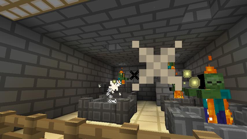 Simple Redstone Shooting Range Minecraft Map