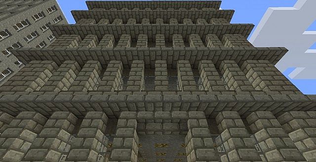 Stone Brick City Building Minecraft Map