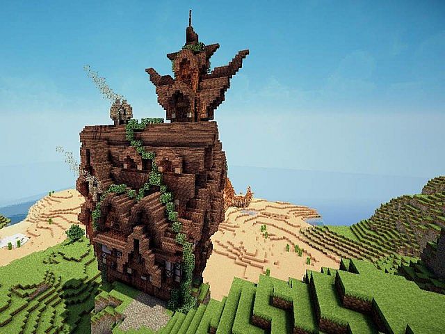 Morganthian's Manor - An Eerie House with Secret Rooms, Redstone, and ...