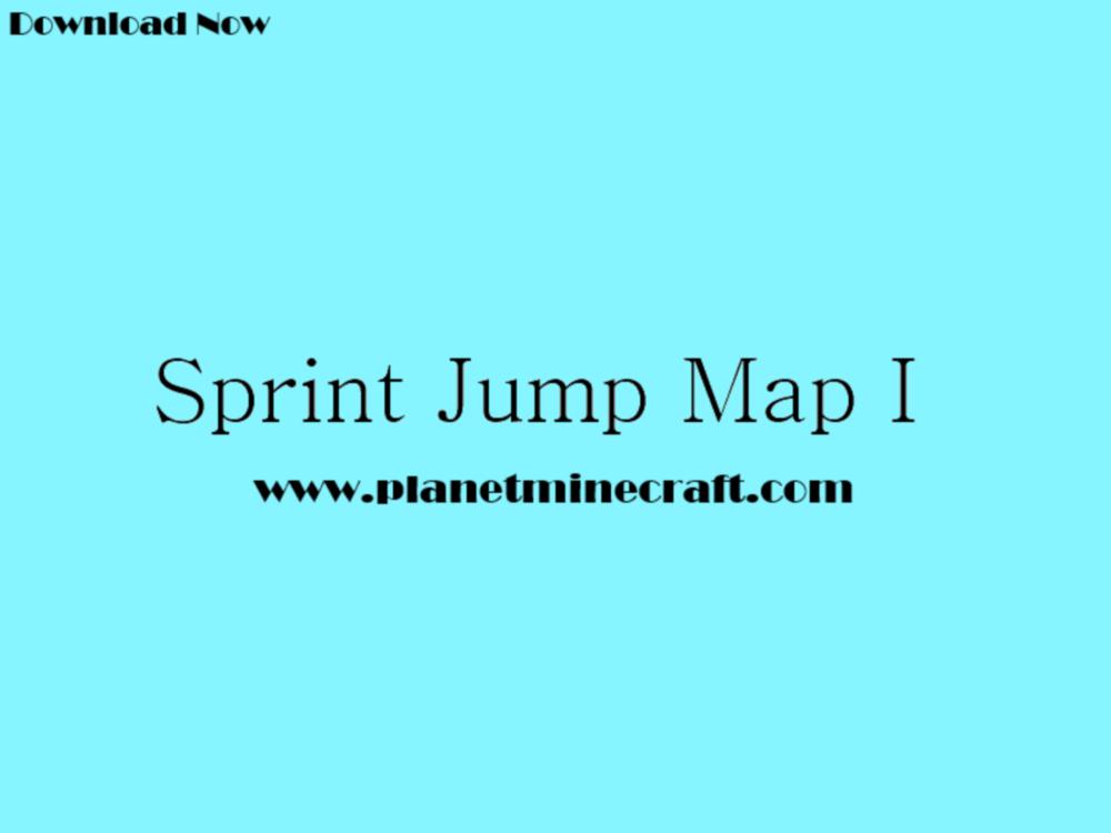 Sprint Jump Map I Minecraft Map