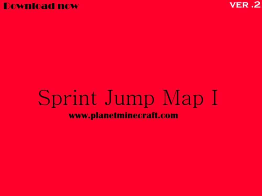 Sprint Jump Map I Minecraft Map