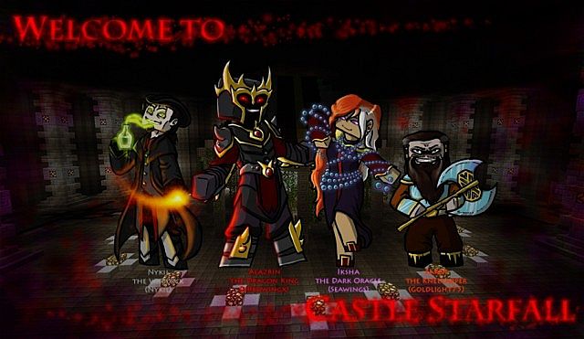 Minecraft Survival Games: Castle Starfall (Complete) Minecraft Map