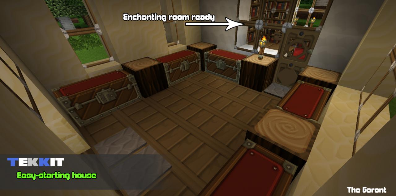 Easy-starting, Tekkit Edition. Minecraft Map