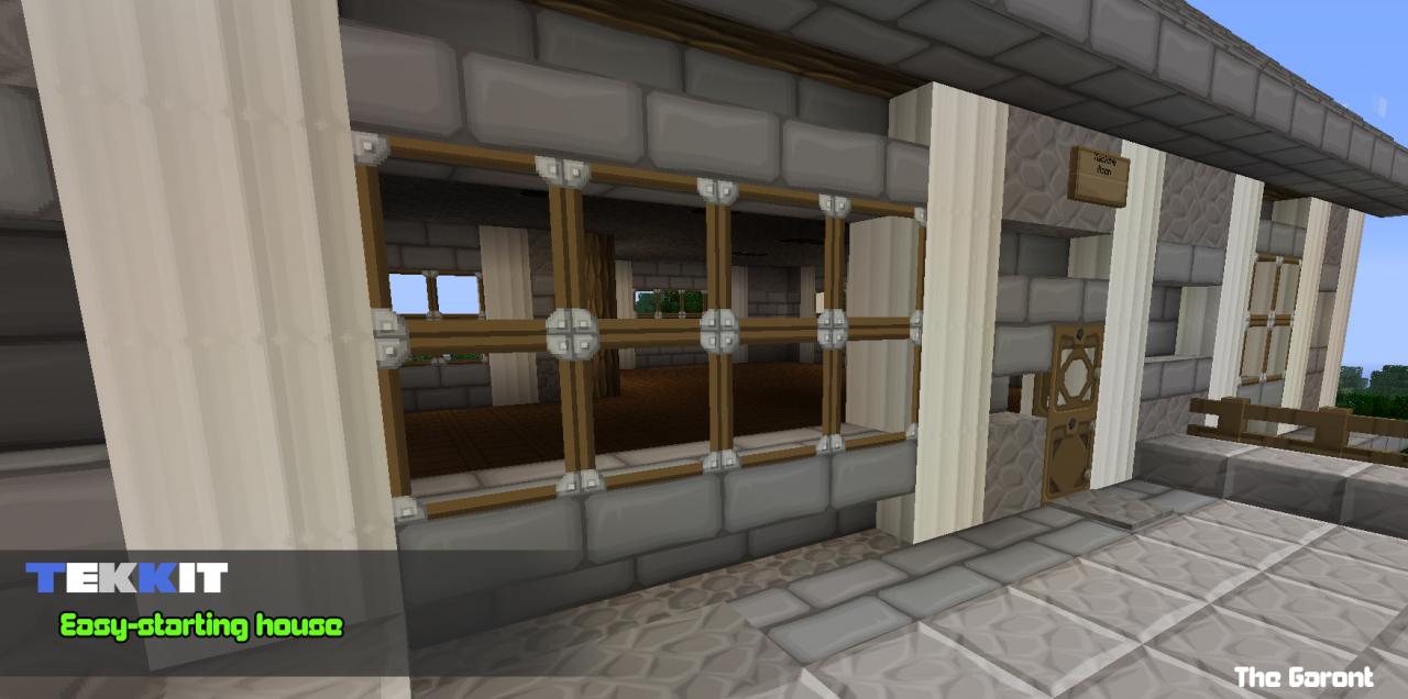 Easy-starting, Tekkit Edition. Minecraft Map