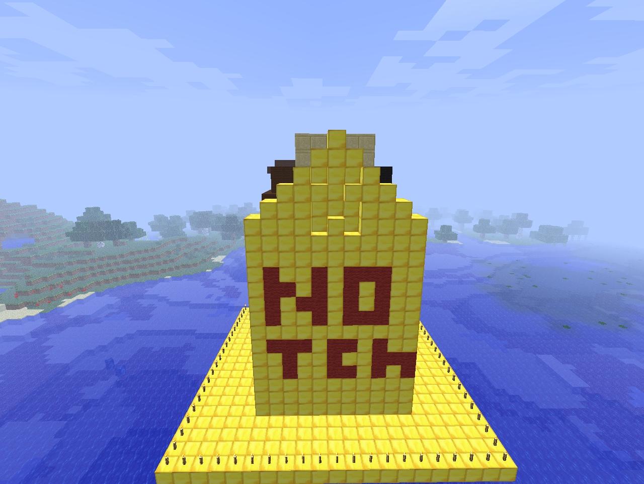 Notch's Birthday Tribute Minecraft Map