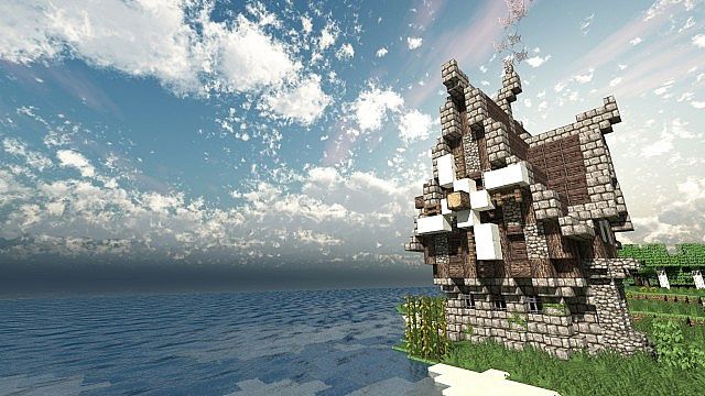 Medieval/Steampunk Village Download Minecraft Map