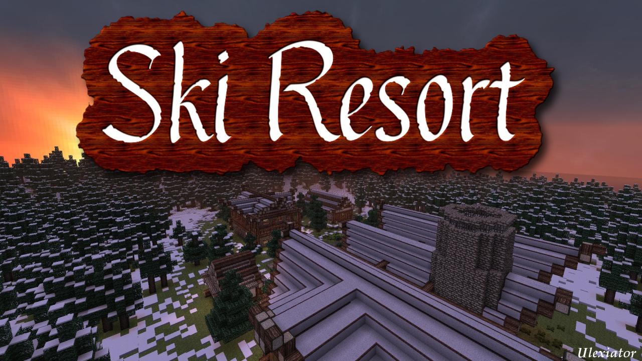 Private Ski Resort Minecraft Map