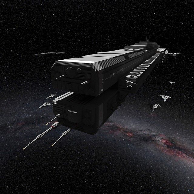 Syntek Capital ship Minecraft Map