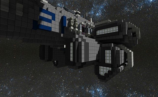 [ MSF] Vhorka Class Corvette Minecraft Map