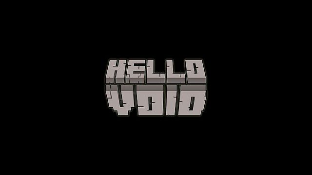 Hello Void (mini game) Minecraft Map