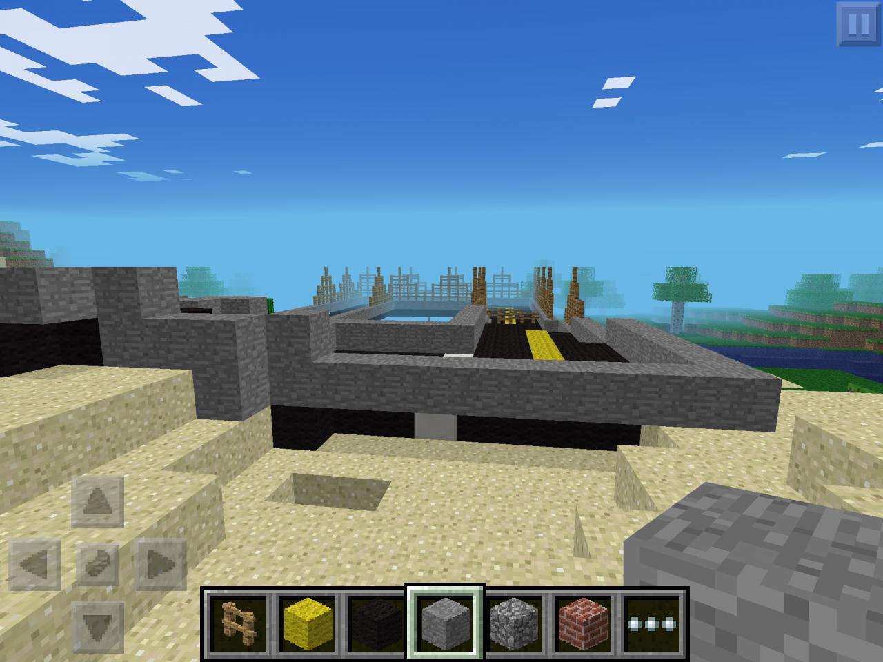 Mario Kart Track 1 Minecraft Map