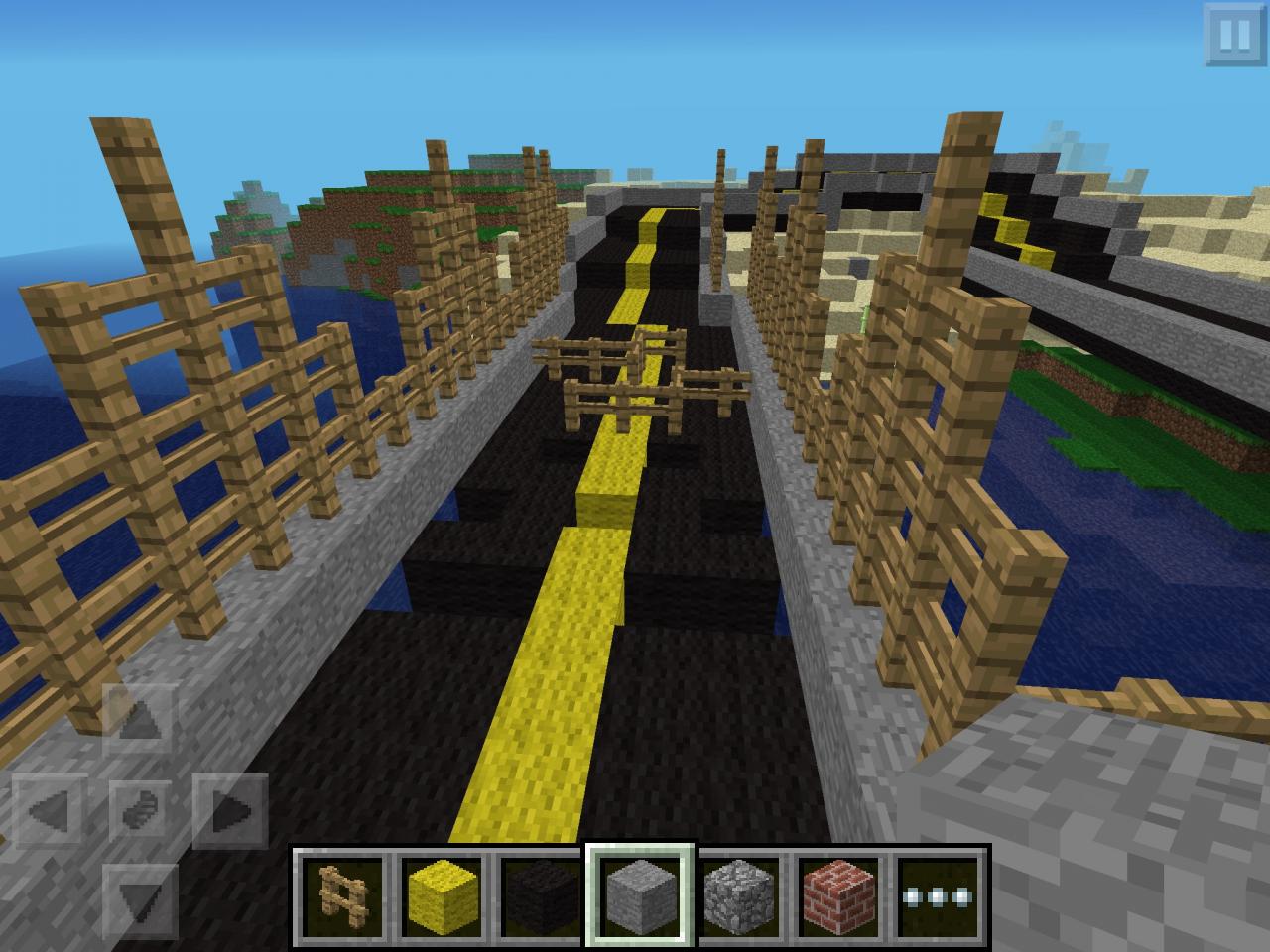 Mario Kart Track 1 Minecraft Map