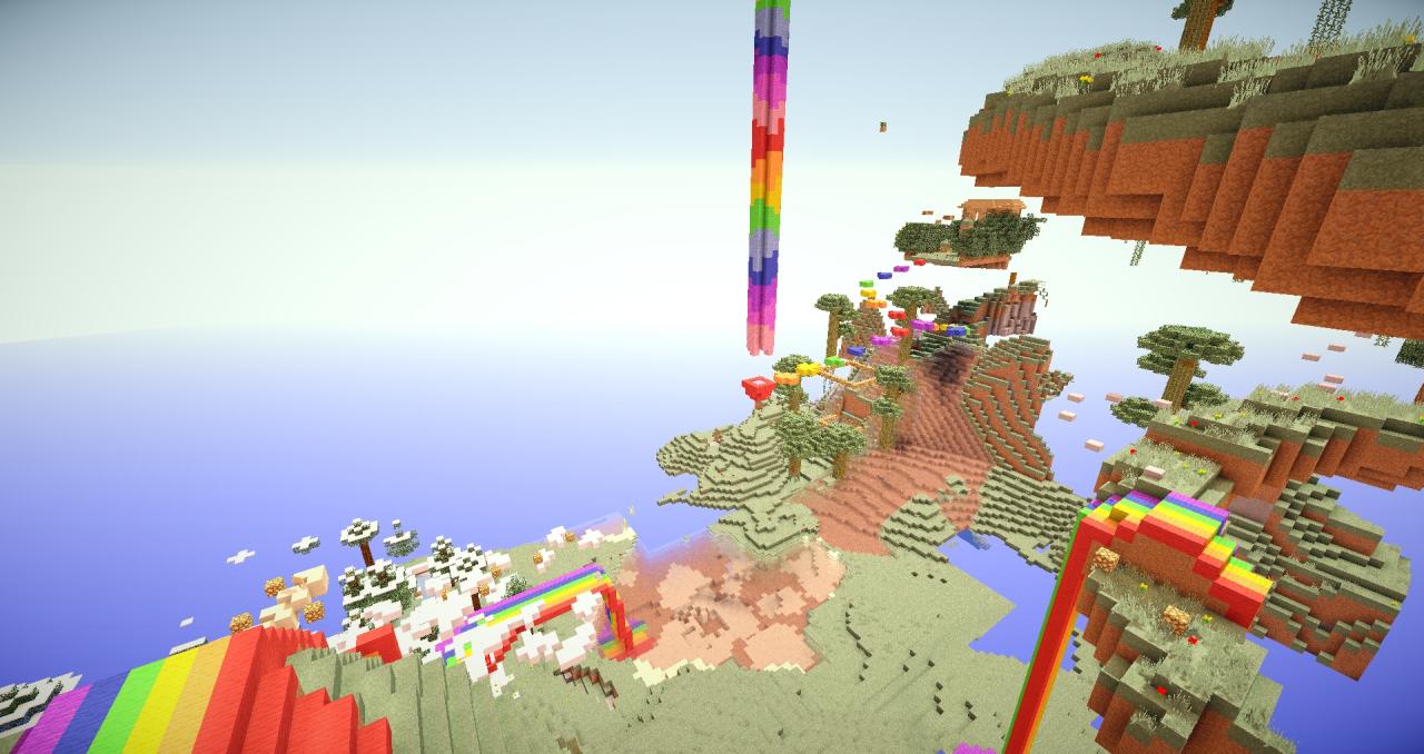 Sprint Parkour Map: Minecraft Map