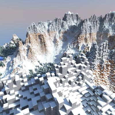 CrystalHill island [Sneak Peak] Minecraft Map