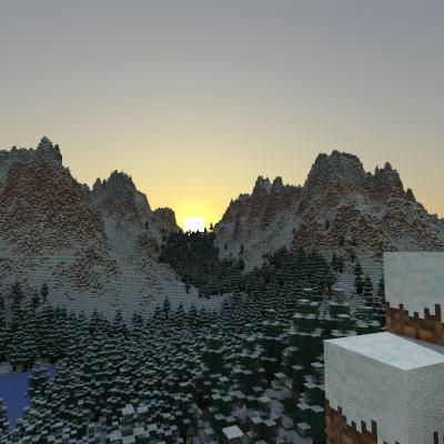 CrystalHill island [Sneak Peak] Minecraft Map