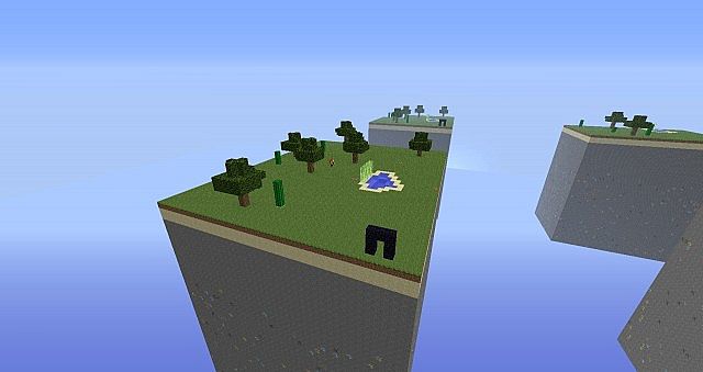 The 4 Islands Minecraft Map