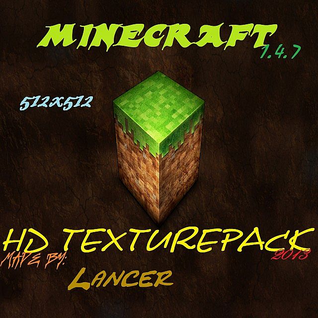 Big Realistic 1.4.7 HD 512x512 By Lancer Minecraft Texture Pack