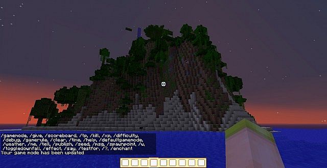 New Moon Island Minecraft Map