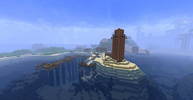 Ocean town Minecraft Map