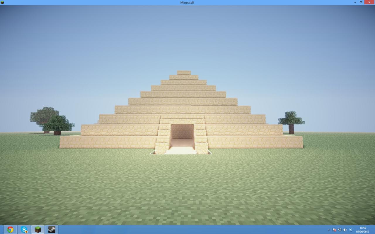 Piramid House Minecraft Map