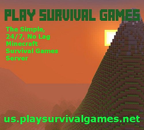 Play Survival Games Minecraft Server
