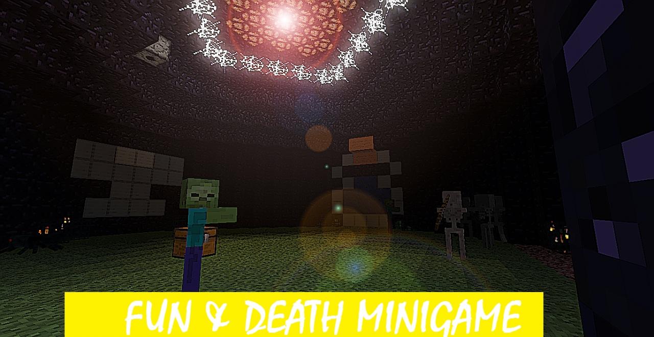 Fun&Death Minigame [2 Players] READ BELOW! Minecraft Map