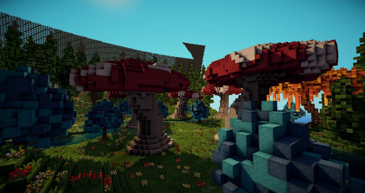 Enchanted Forest - Survival Games Minecraft Map