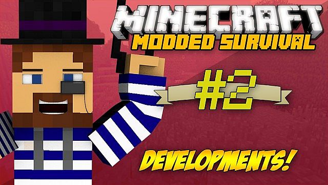 Minecraft Modded Survival: Ep.2 Development!