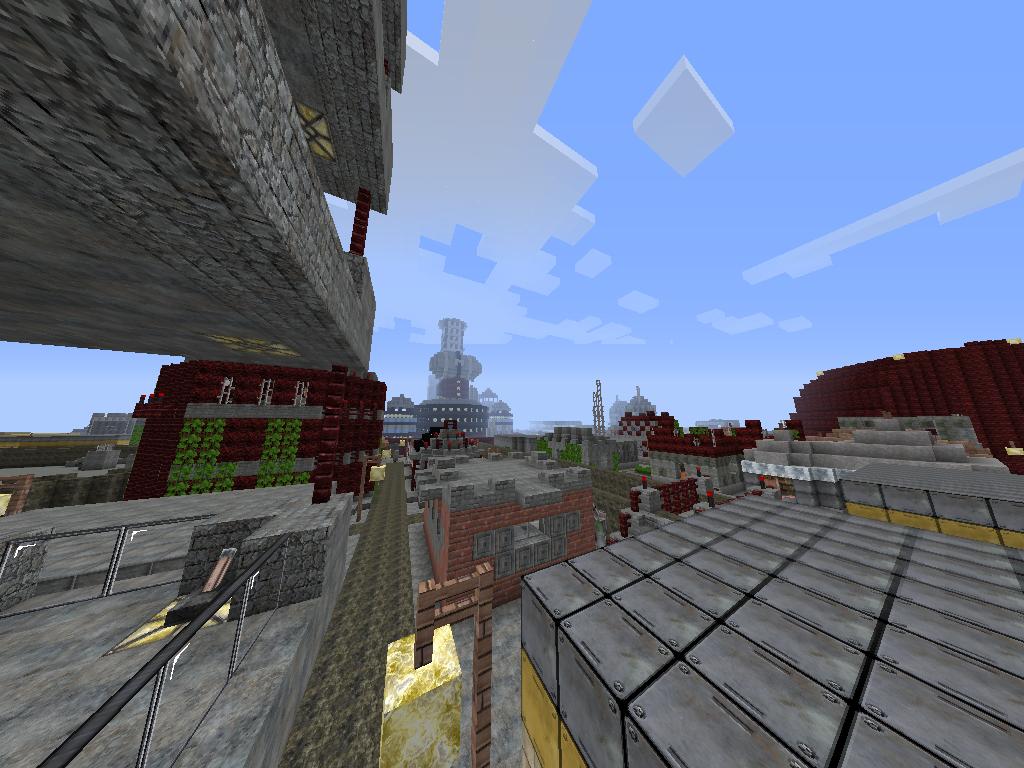 Final Fantasy VII (Midgar) Minecraft Map