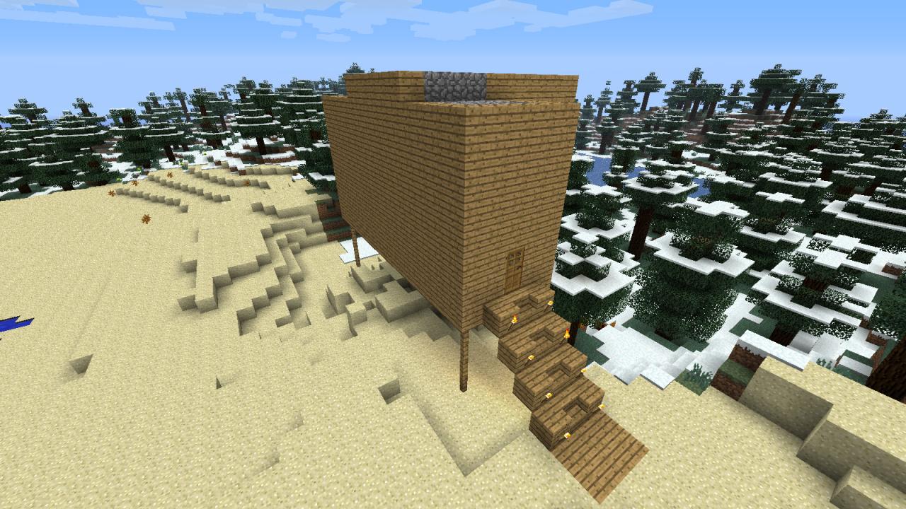 Basic Starter House Minecraft Map