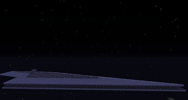 Star Wars super-stardestroyer Executor Minecraft Map