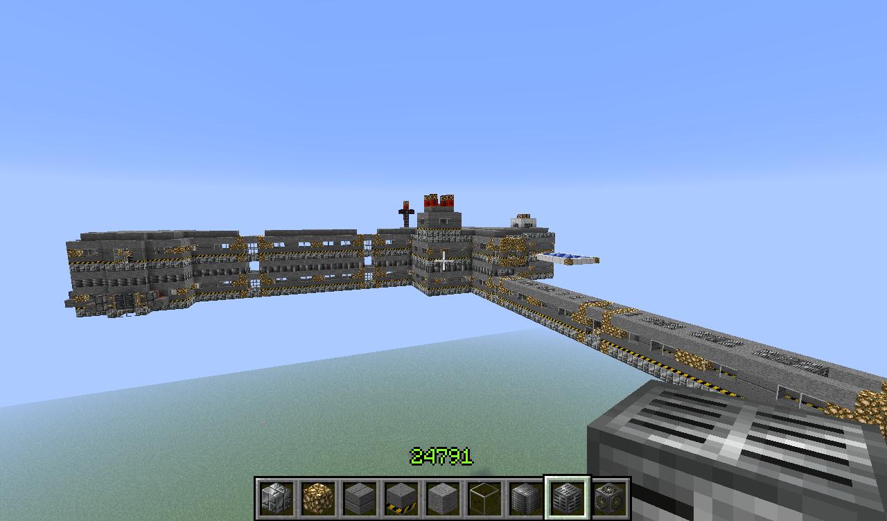 Avp space station Minecraft Map