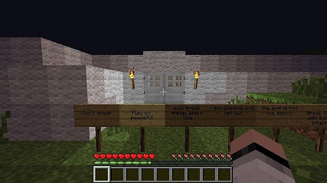 Simple Maze Minecraft Map