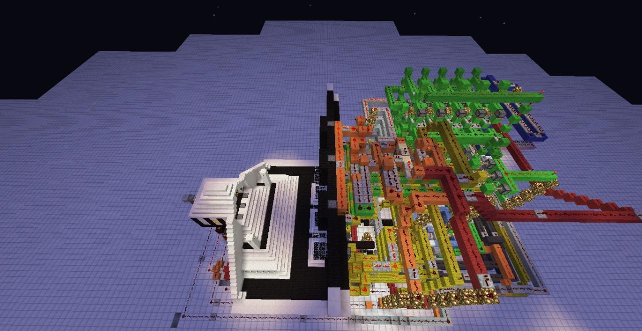 Minecraft Redstone Minigame - Chicken Gravity Minecraft Map