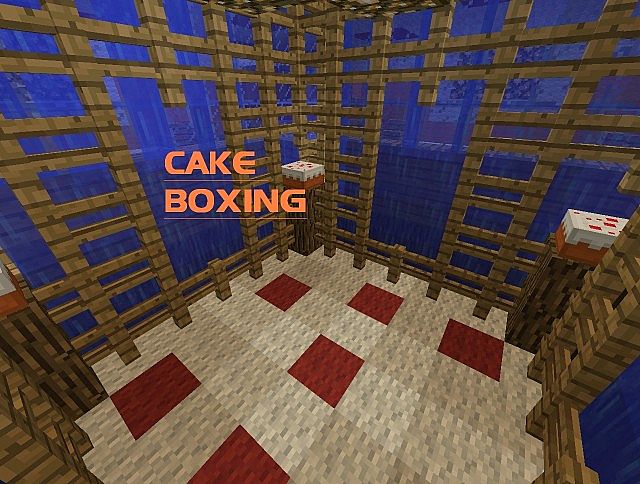 Cake Boxing Arena Minecraft Map