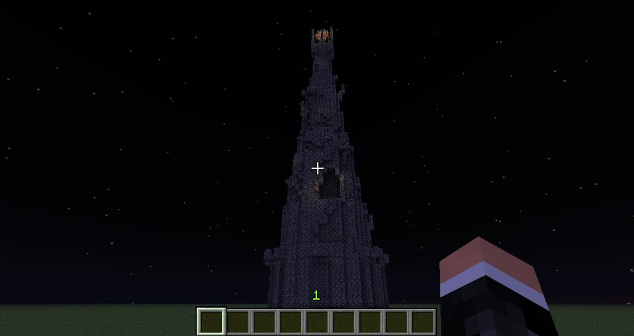 Eye of sauron ( lord of the rings ) Minecraft Map