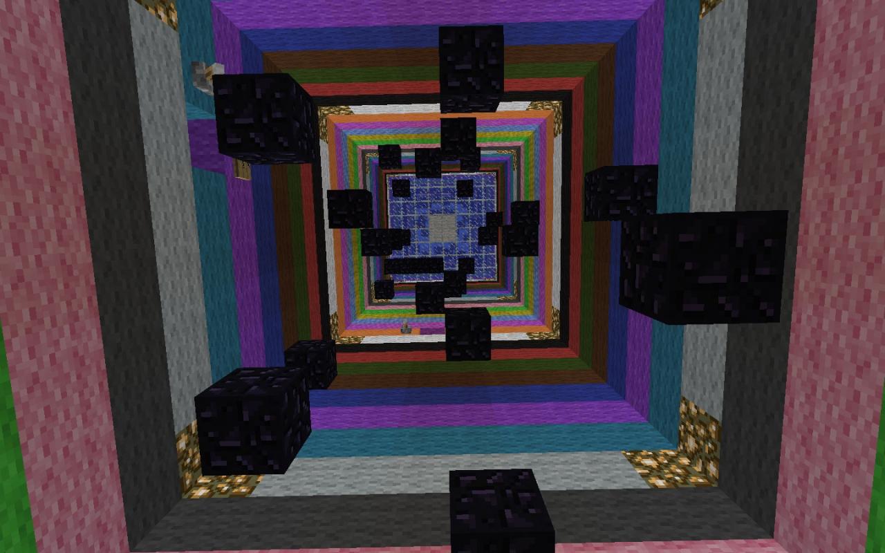 Rainbow Tower Parkour Minecraft Map