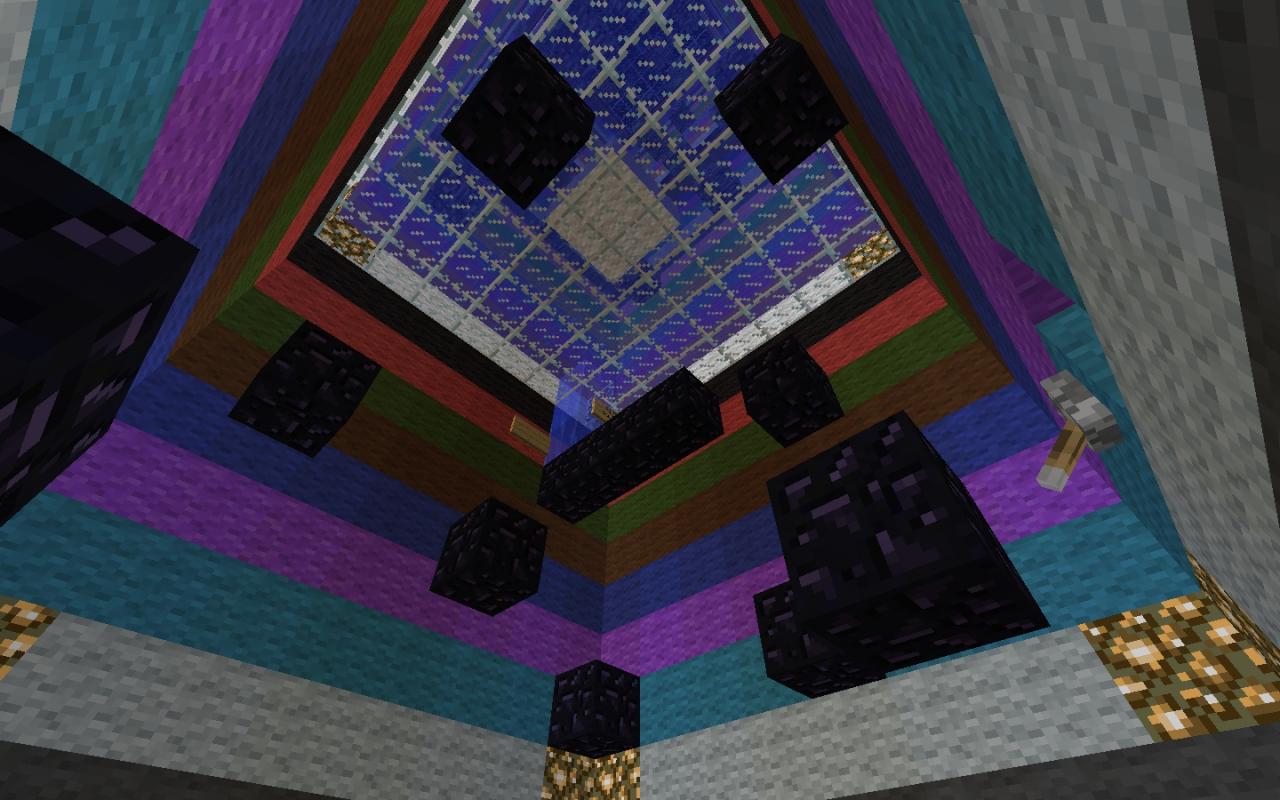 Rainbow Tower Parkour Minecraft Map