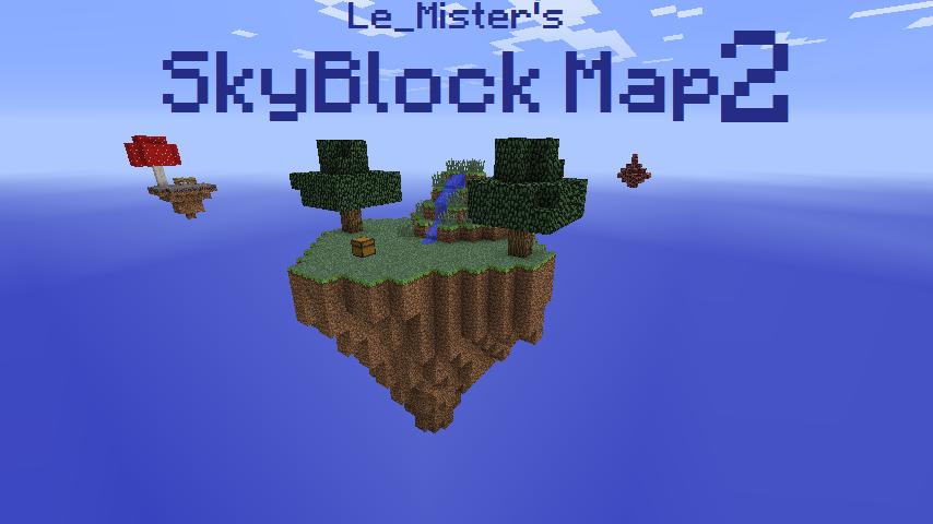 Le_Mister's SkyBlock Map 2 (Adventure Map) Minecraft Map
