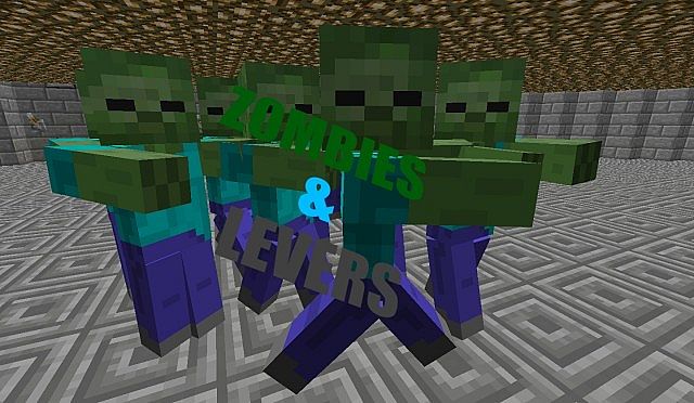 Zombies & Levers Minecraft Map