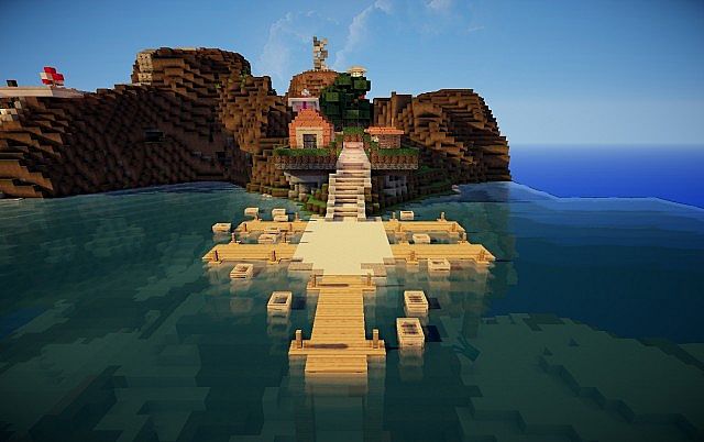 Modern Mountain Condo Minecraft Map