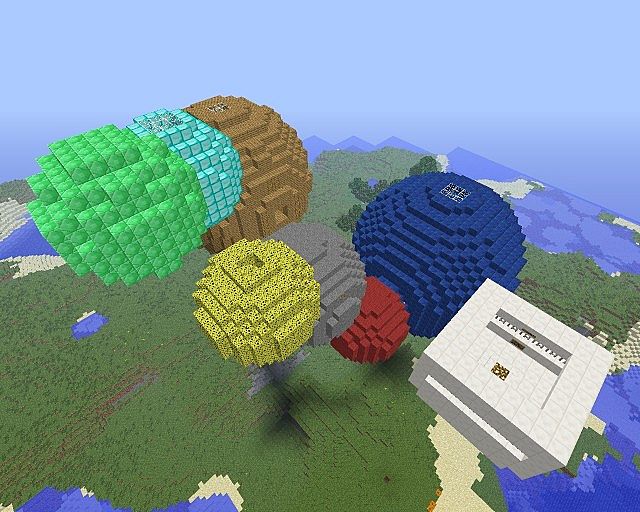 Battle Balls - A Minecraft PVP Arena Minecraft Map